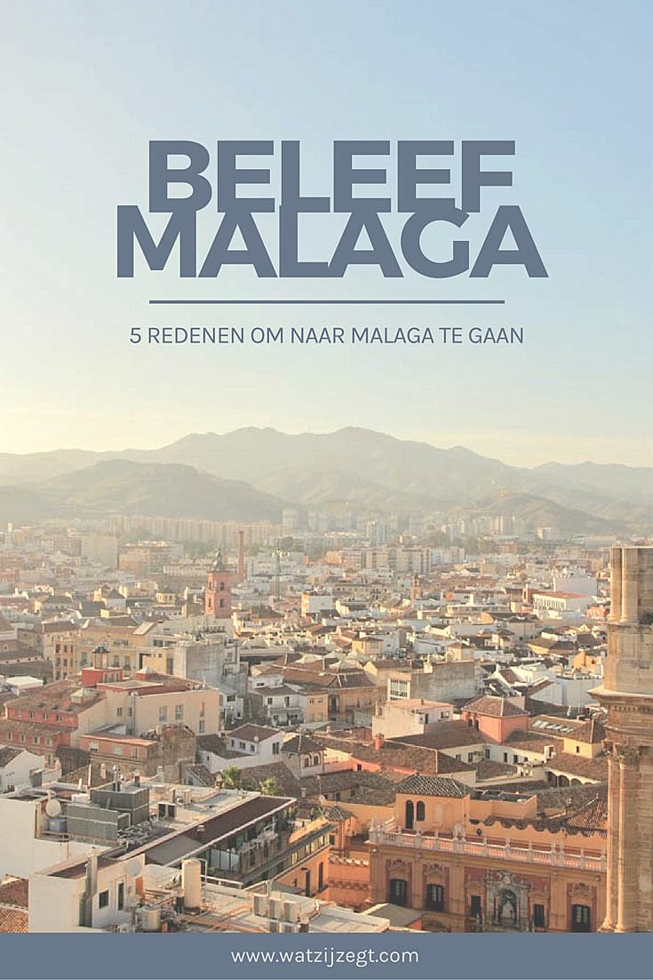 Beleef Málaga: 5 redenen om naar Malaga te gaan | WAT ZIJ ZEGT