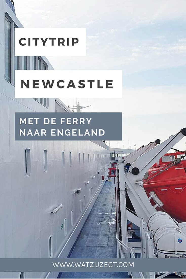Minicruise Newcastle: Met de boot naar Newcastle | WAT ZIJ ZEGT